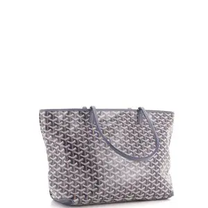 Goyard Artois Tote Coated Canvas Mm - Blue
