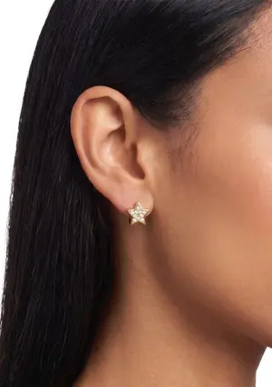 AREA STARS Gita Double Sided Star Studs