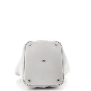 Hermès Picotin Lock Bag Clemence Gm - Grey