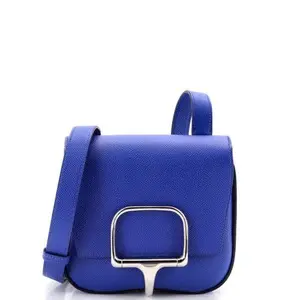 Hermès Della Cavalleria Shoulder Bag Epsom Mini - Blue