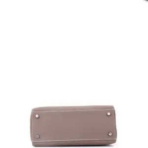 Hermès Kelly Handbag Togo With Palladium Hardware 25 - Grey