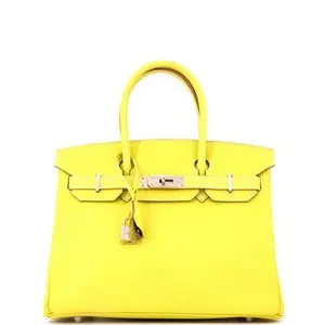 Hermès Candy Birkin Bag Epsom 30 - Yellow