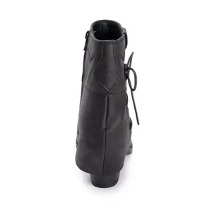 MUK LUKS Yuki Short Ankle Boots - Black