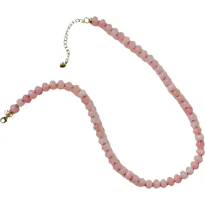 LITTLE SKY STONE Veronica Beaded Necklace - Pink