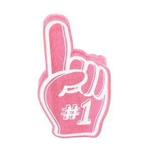 PACKED PARTY Foam Finger Hair Claw Clip