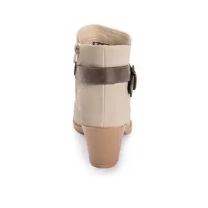 MUK LUKS Yvette Short Ankle Boots - Natural