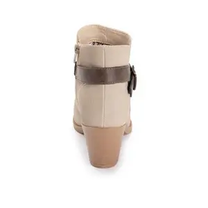 MUK LUKS Yvette Short Ankle Boots - Natural
