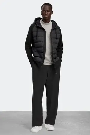 Canada Goose Hybridge® Huron Full Zip Hoodie - Black