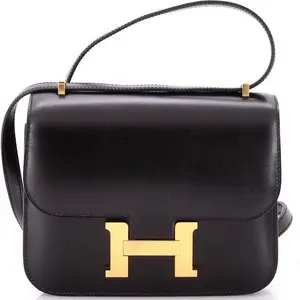 Hermès Constance Nm Bag Box Calf 18 Black