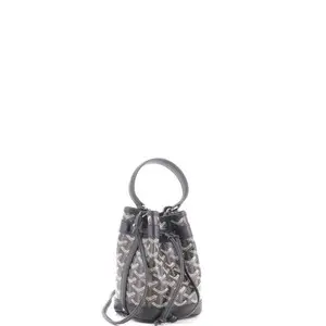 Goyard Petit Flot Bucket Bag Coated Canvas Mini