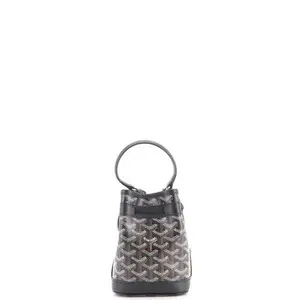 Goyard Petit Flot Bucket Bag Coated Canvas Mini