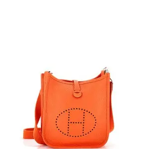 Hermès Evelyne Bag Gen Iii Clemence Tpm - Orange