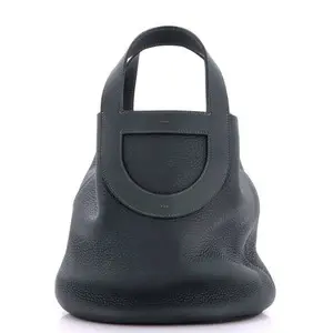 Hermès In-the-loop Bag Clemence With Swift 23 - Green