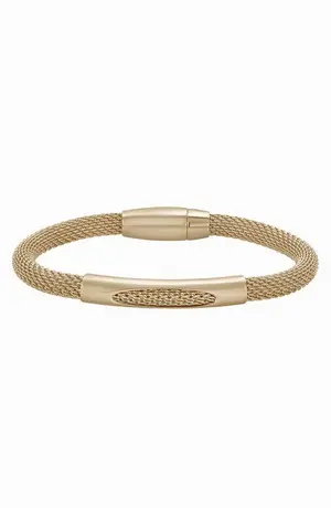 BEARFRUIT JEWELRY Jasmine Magnetic Bracelet Chic Trendy Statement - Warm Bronze