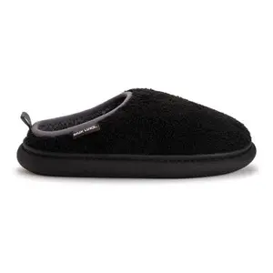 MUK LUKS Lewis Clog Slippers - Black