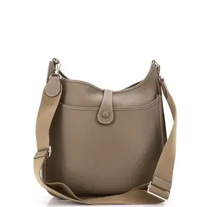 Hermès Evelyne Bag Gen Iii Clemence Gm - Grey