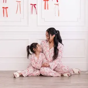 SWEET WINK Gingerbread Trellis Christmas Two-piece Set