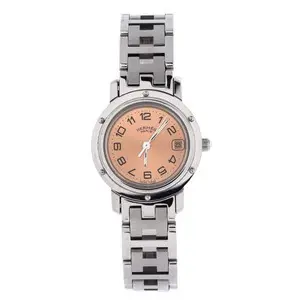 Hermès Clipper Quartz Watch Stainless Steel 24 - Metallic Silver
