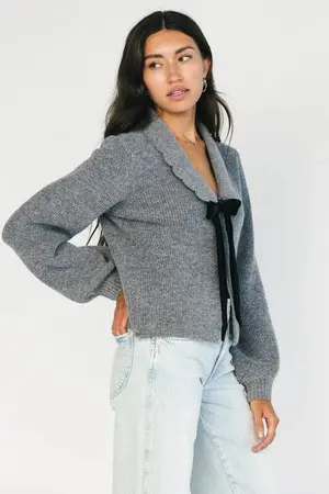 BALTIC BØRN Emerson Bow Sweater