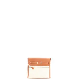 Hermès Herbag Zip Toile And Leather 20