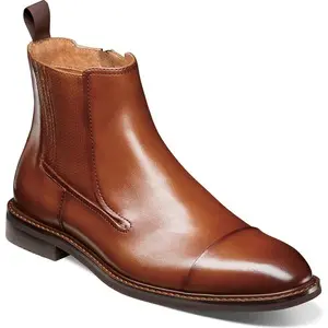 Stacy Adams Stacked Heel Boots For Men