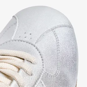 THOUSAND FELL Driver Sneaker - Metallic Silver