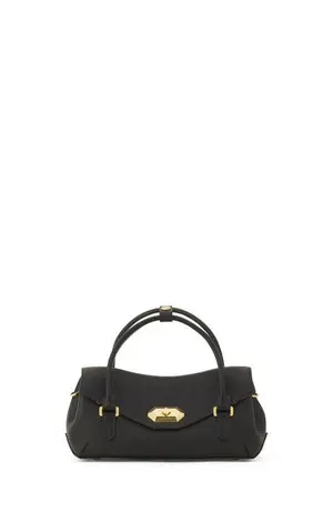 LANVIN Le Confident 26 Leather Bag - Black