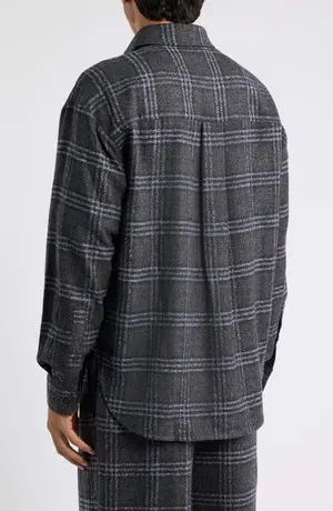 KROST Eco Relaxed Plaid Button-up Shirt