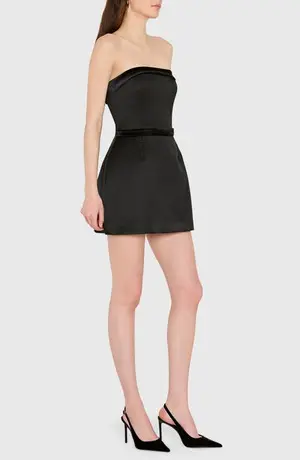 Amanda Uprichard Avalee Strapless Minidress