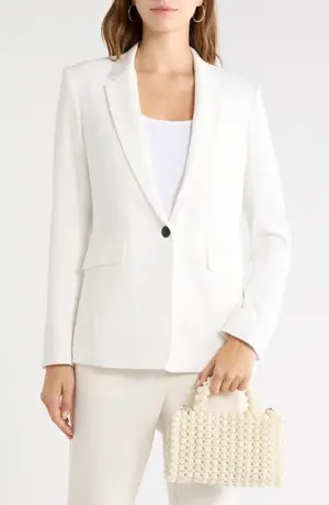OLGA BERG Sally Imitation Pearl Top Handle Bag