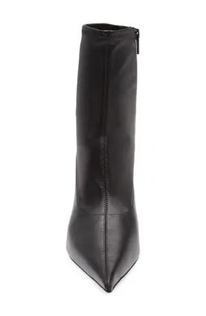 Alexander Wang Fei Pointed Toe Stretch Leather Ankle Boot