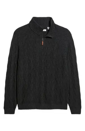 Tommy Bahama Cabana Canyon Wool & Cashmere Sweater - Charcoal