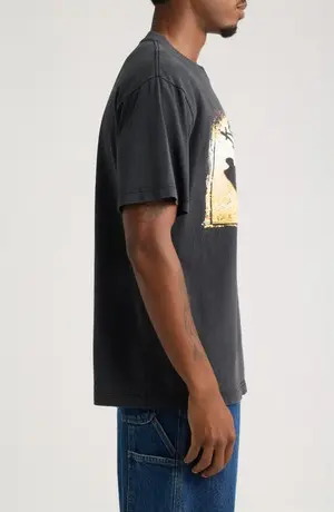 CEREMONY OF ROSES Korn Shadow Cotton Graphic T-shirt