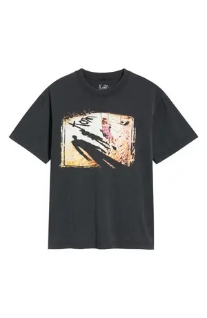 CEREMONY OF ROSES Korn Shadow Cotton Graphic T-shirt