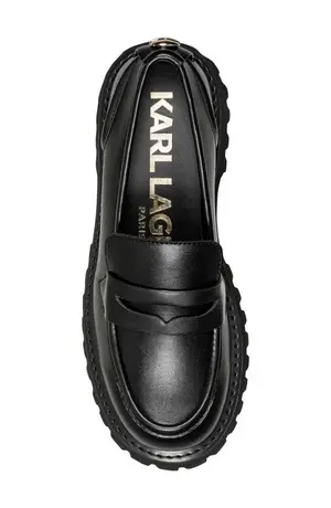 Karl Lagerfeld Paris Genovia Lug Penny Loafer