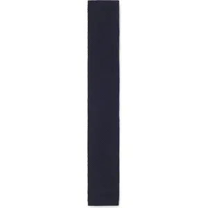 BOSS Knitted Silk Tie - Dark Blue