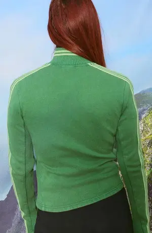 IETS FRANS Trip Track Full Zip Jacket - Green