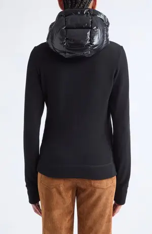 Moncler Mixed Media Down Jacket