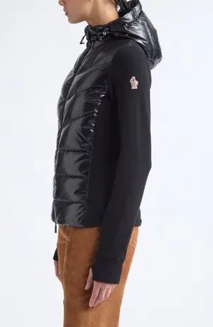 Moncler Mixed Media Down Jacket
