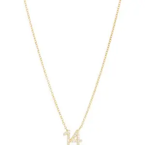 THE SIS KISS Custom Dainty Gameday Charm Necklace - Gold