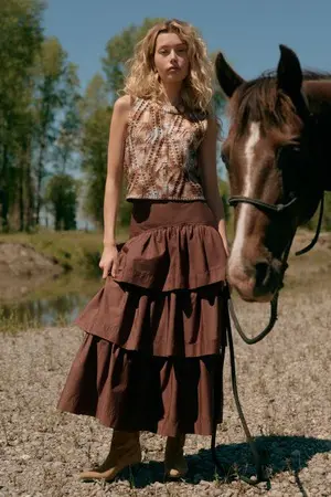 MARIE OLIVER Baylor Skirt