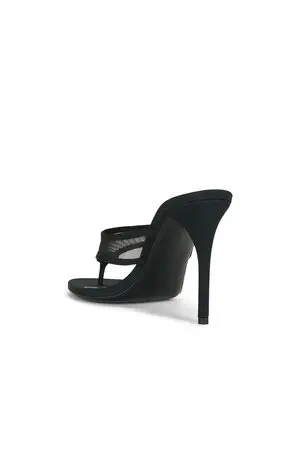 Alaïa Infra Sandal In Black