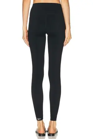 SET ACTIVE Sportbody Sporty High Rise Legging In Black