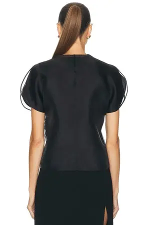 Khaite Briar Top In Cream - Black