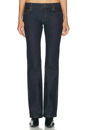 Khaite Conforti Bootcut Leg In Blue - Benson