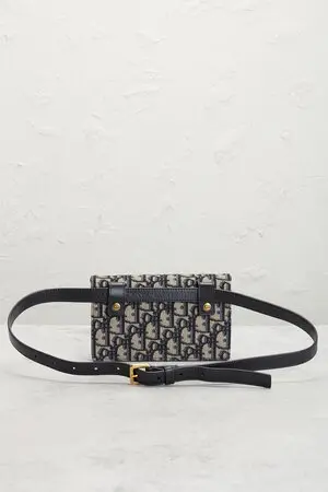 Dior Oblique Saddle Belt Bag