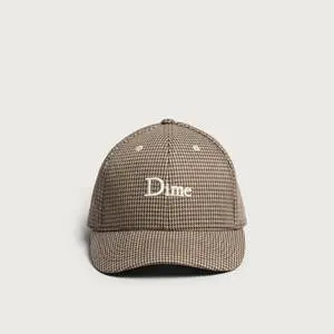 DIME Classic Houndstooth Low Pro Cap - Camel