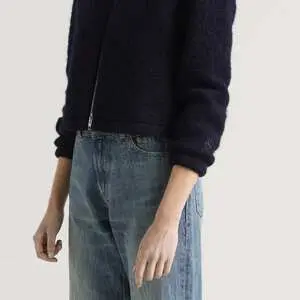 JIL SANDER Zip Up Sweatshirt - Ink