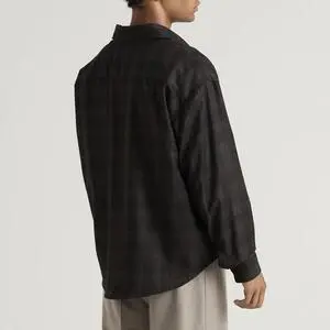 DANIEL SIMMONS Check Drape Shirt