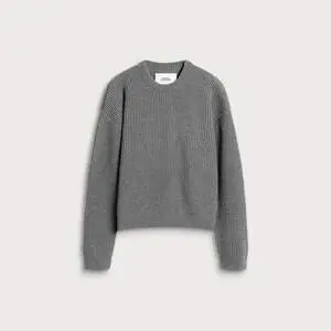 DANIEL SIMMONS Merino Knit Jumper - Grey